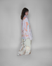 Peach Collage Button Up, M – turningtidesnyc