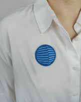 Circle Embroidered Patch – turningtidesnyc